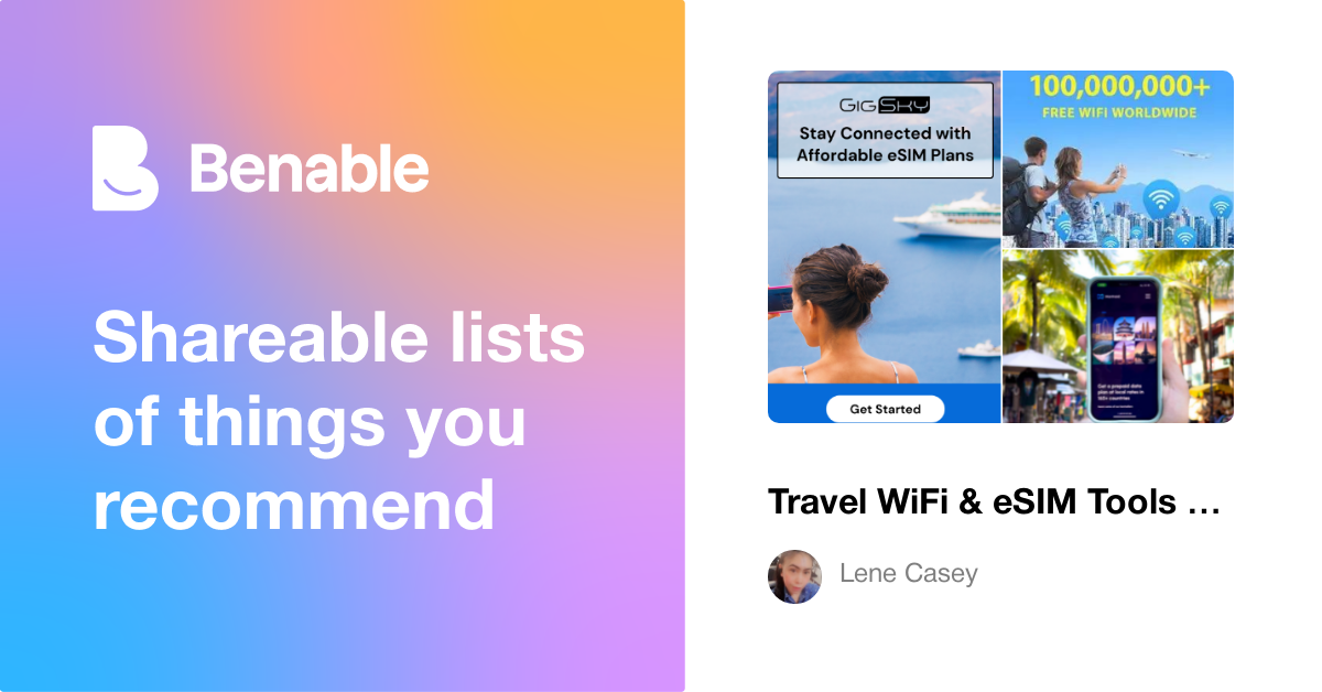 Travel WiFi & eSIM Tools – Stay Connected Anywhere