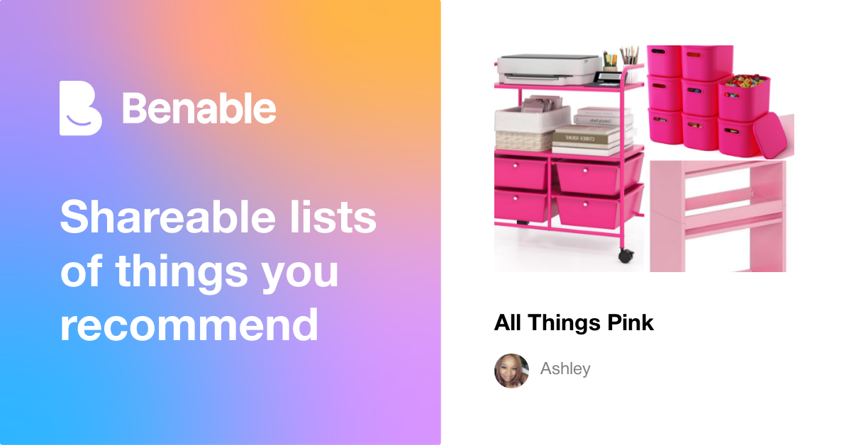 All Things Pink