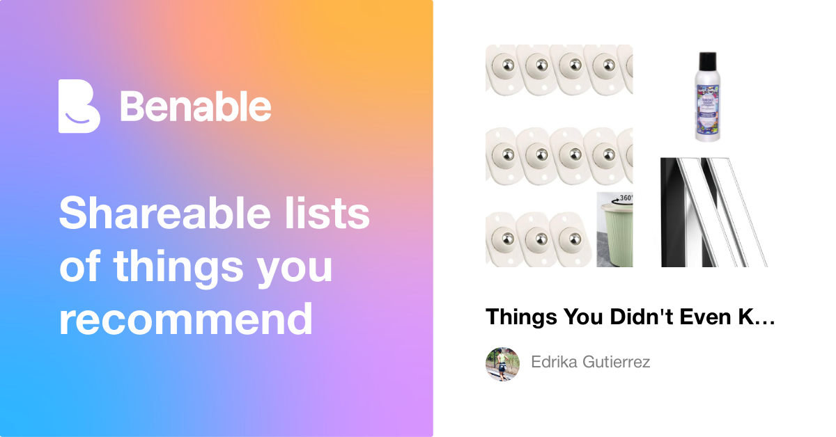 Things You Didn't Even Know You Needed