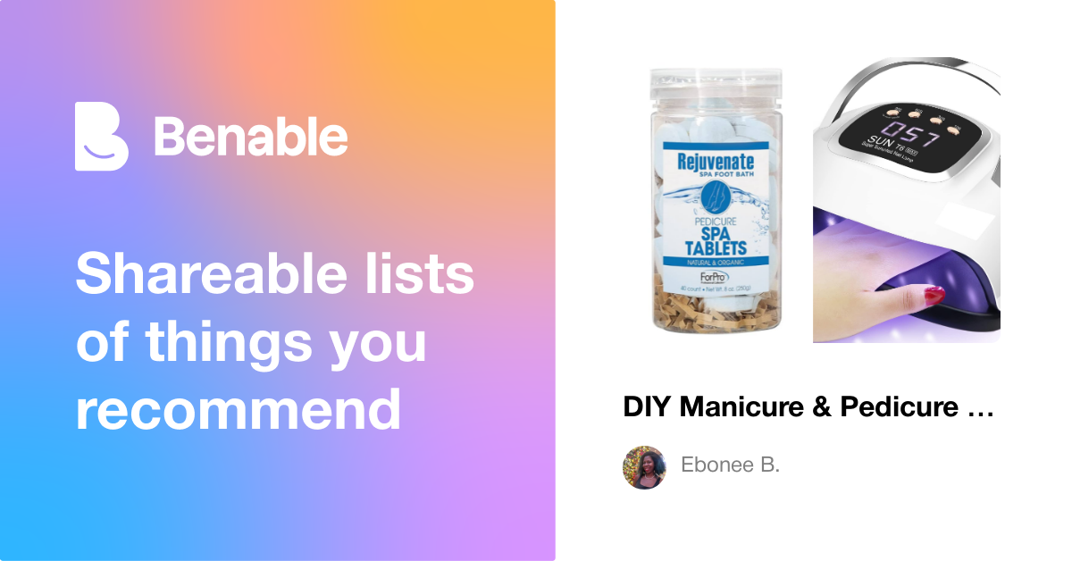 DIY Manicure & Pedicure Essentials for Salon Nails at Home