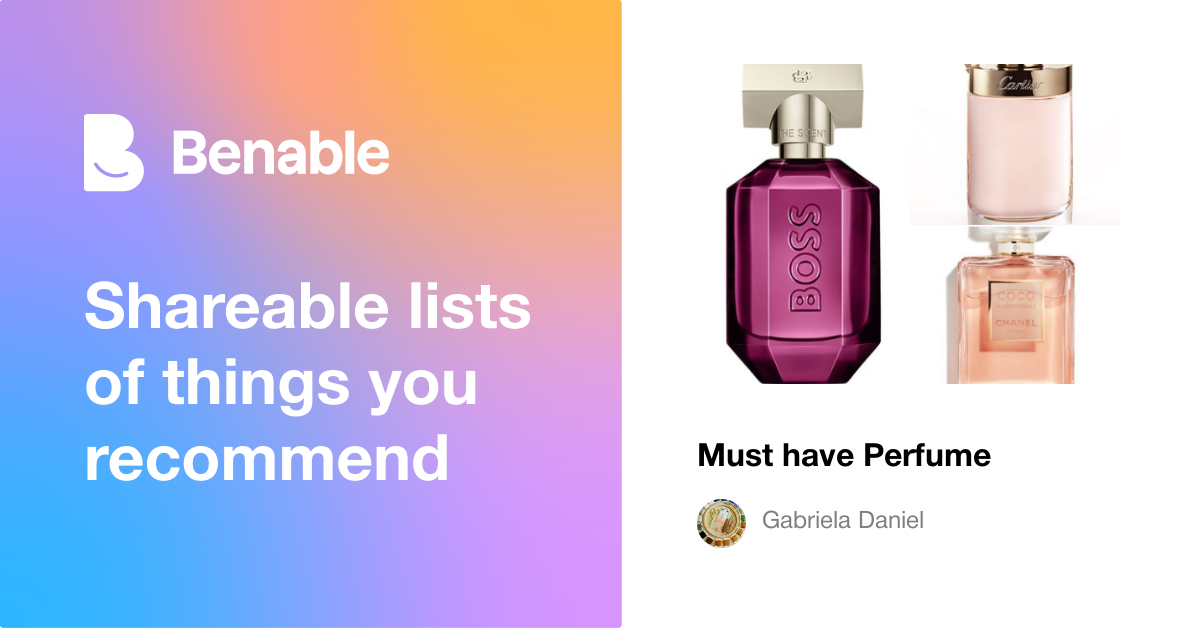 Must have Perfume