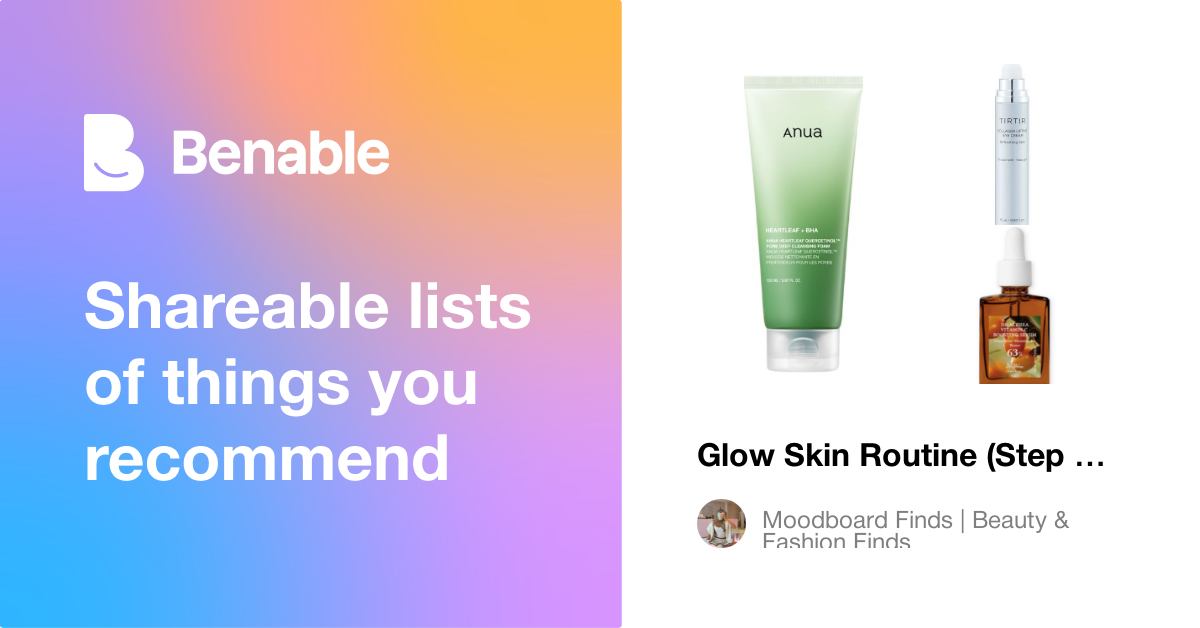 Glow Skin Routine (Step by Step): What Actually Makes Your Skin Glow