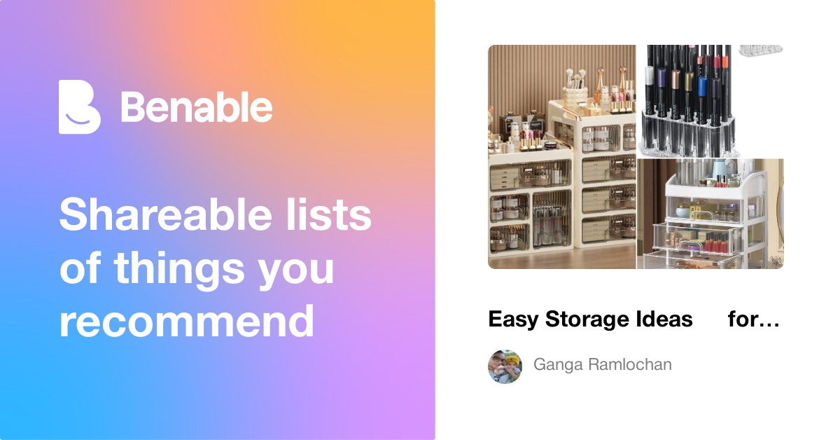 Easy Storage Ideas 💡 for All
