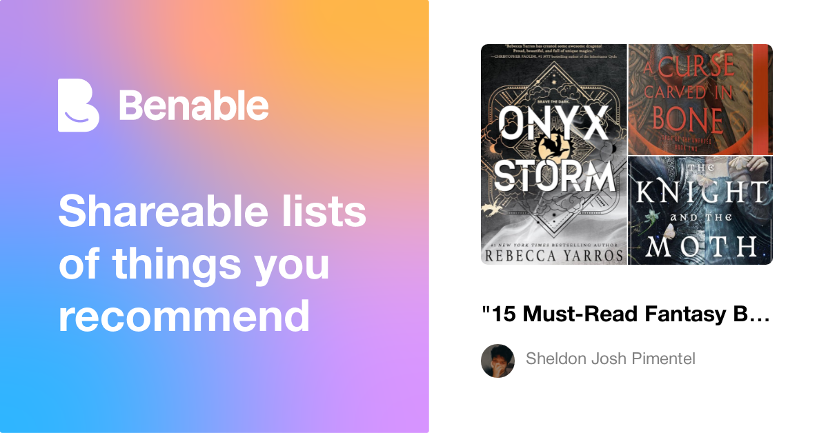 "15 Must-Read Fantasy Books of 2025: From Epic Sagas to Cozy Escapes"