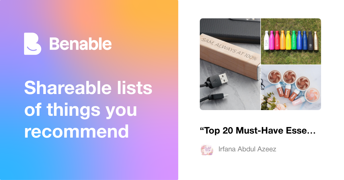 “Top 20 Must-Have Essentials for Everyday Use – Budget Friendly ...