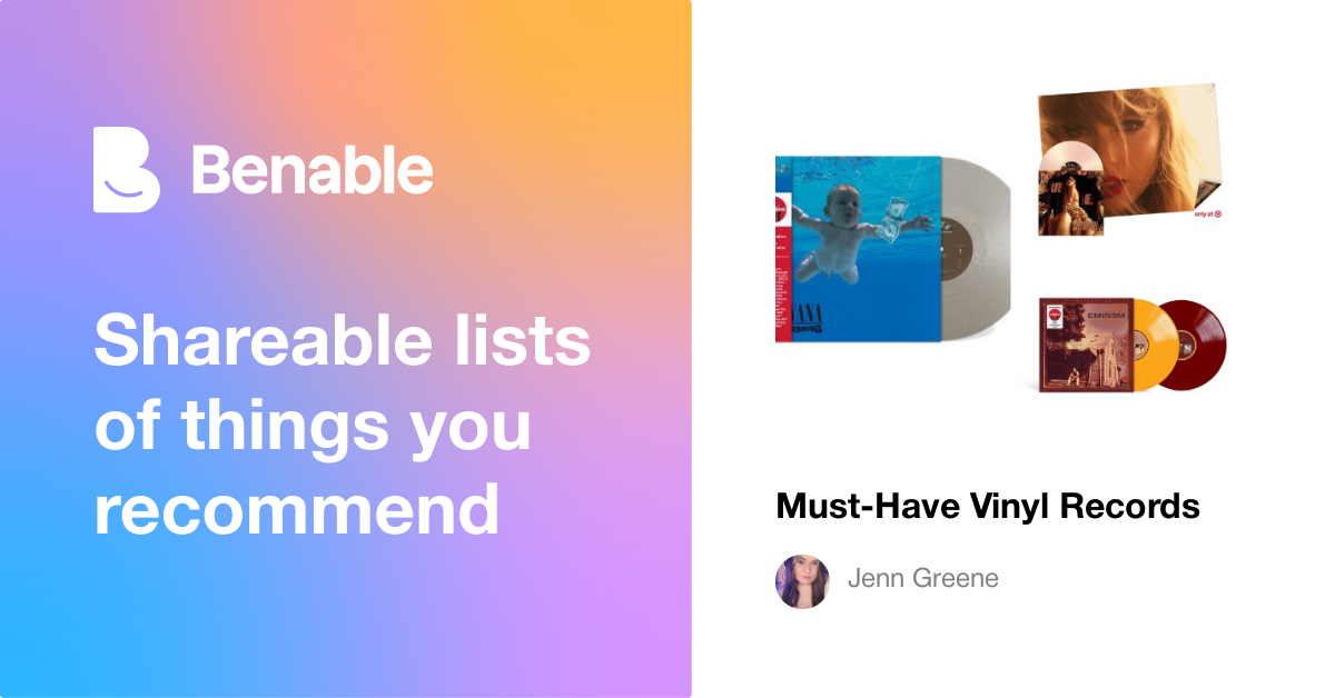 Must-Have Vinyl Records