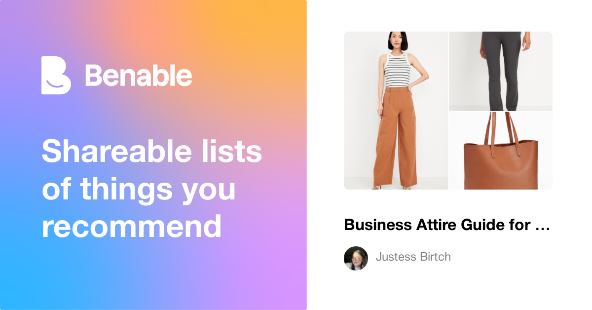 Business Attire Guide for Women
