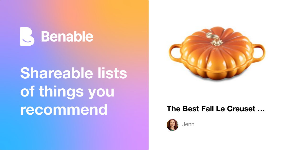 The Best Fall Le Creuset Pieces to Add to Your Collection