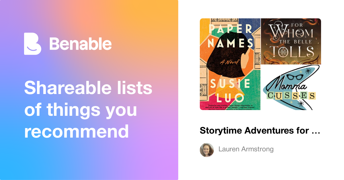 Storytime Adventures for Adults