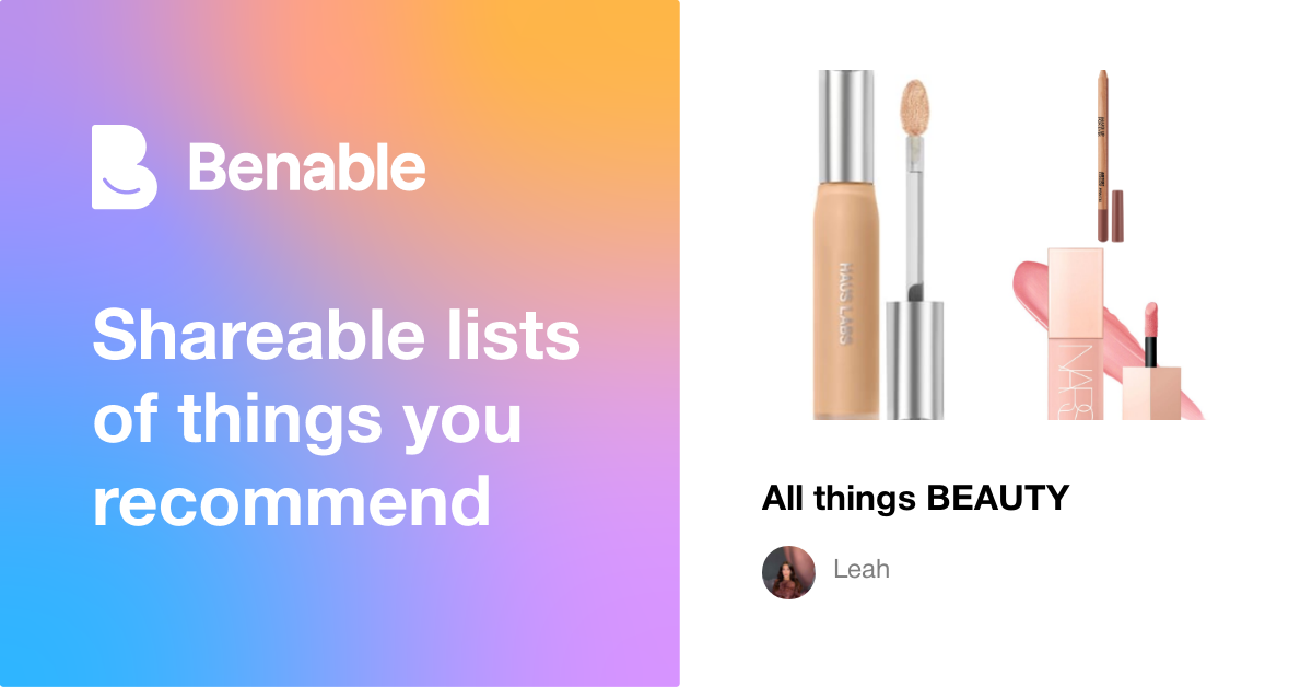 All things BEAUTY 💘💖💄