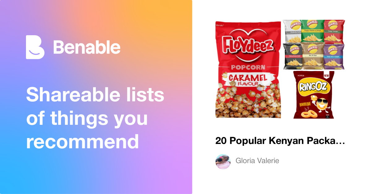20 Popular Kenyan Packaged Snacks You Can Buy in Shops and Supermarkets