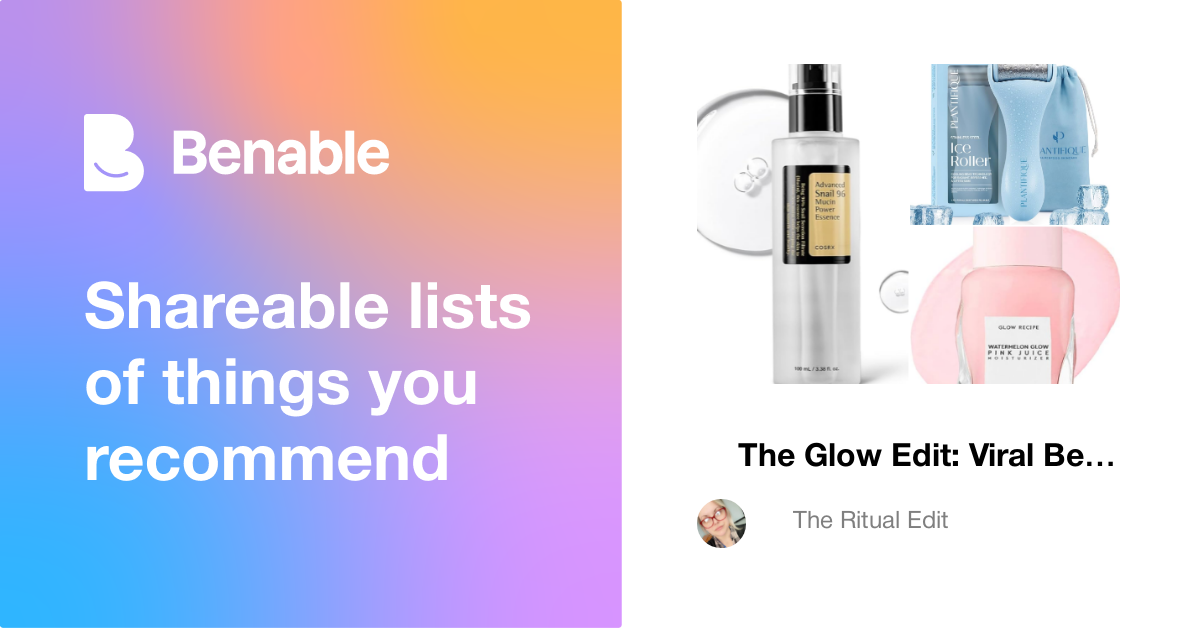The Glow Edit: Viral Beauty & Self-Care Must-Haves Everyone’s Raving ...