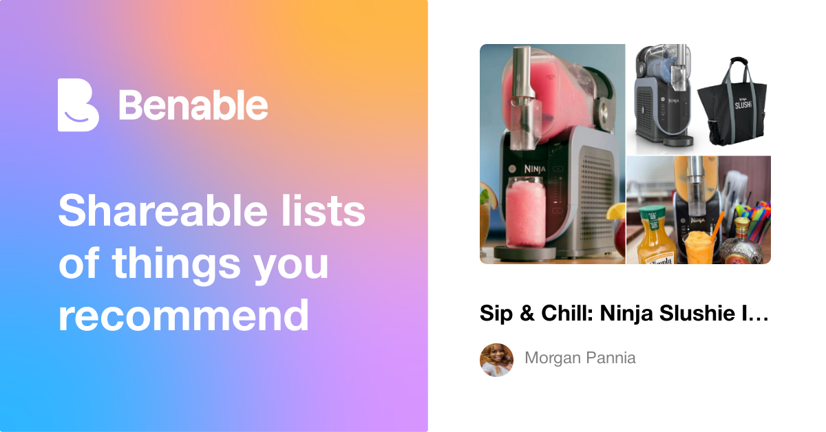 Sip & Chill: Ninja Slushie Ideas