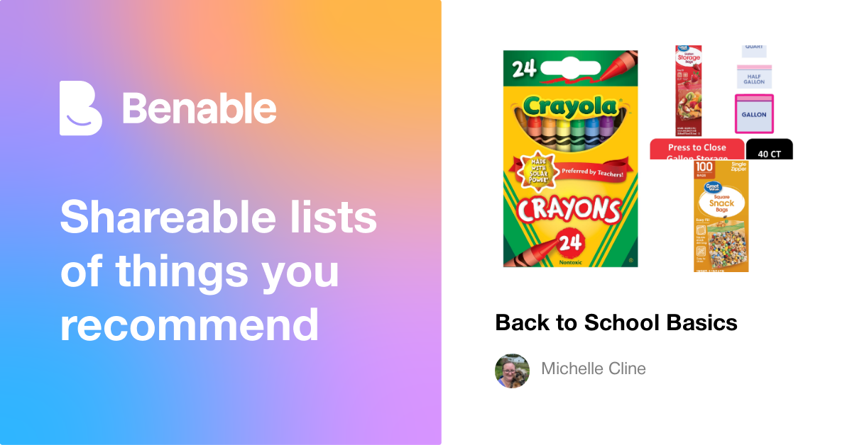 Back to School Basics