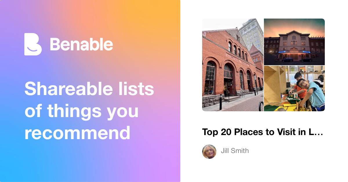 Top 20 Places to Visit in Lancaster, PA