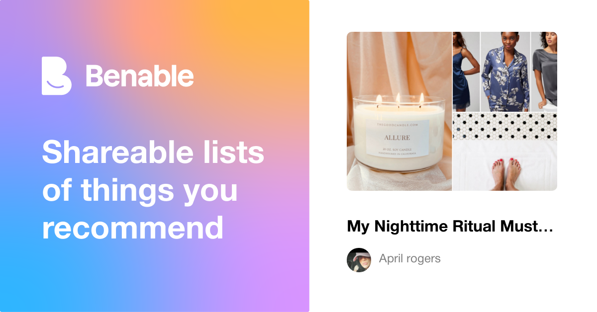 My Nighttime Ritual Must-Haves How I Romanticize My Evenings”