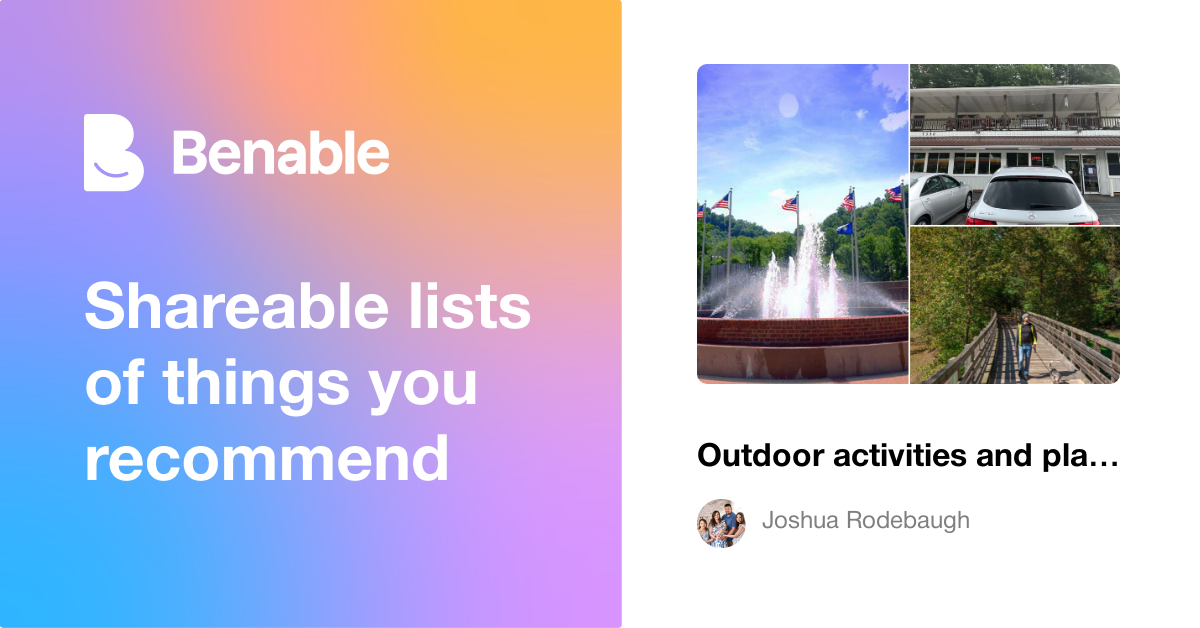 Outdoor activities and places to eat near me!