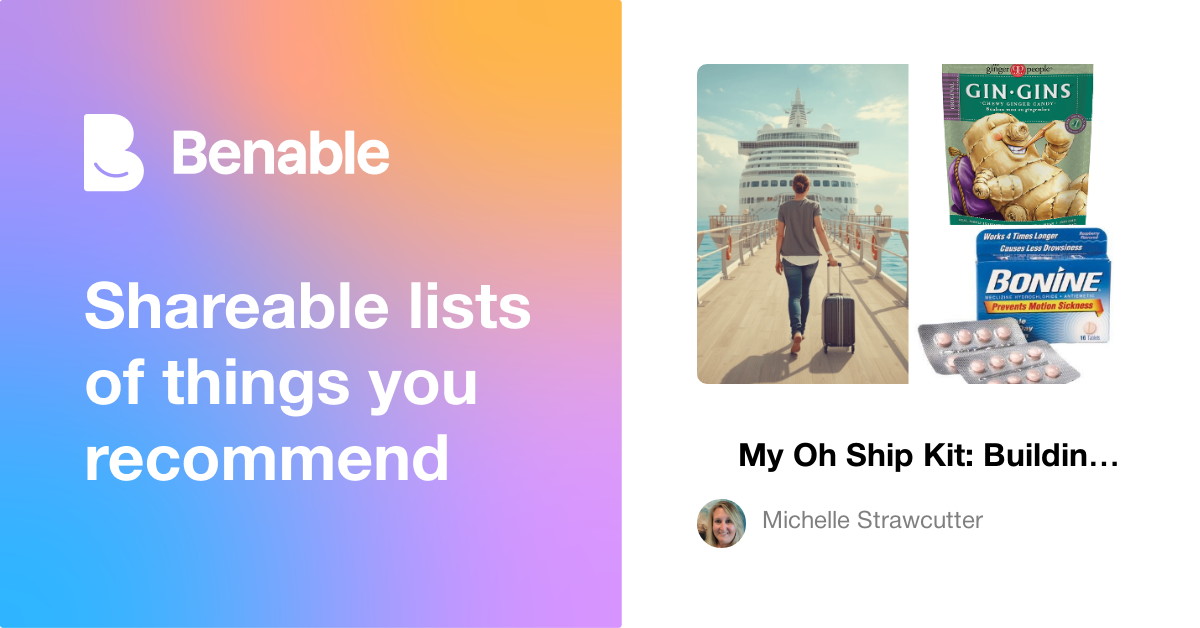 💊 My Oh Ship Kit: Building the Perfect Cruise First Aid & Wellness Kit