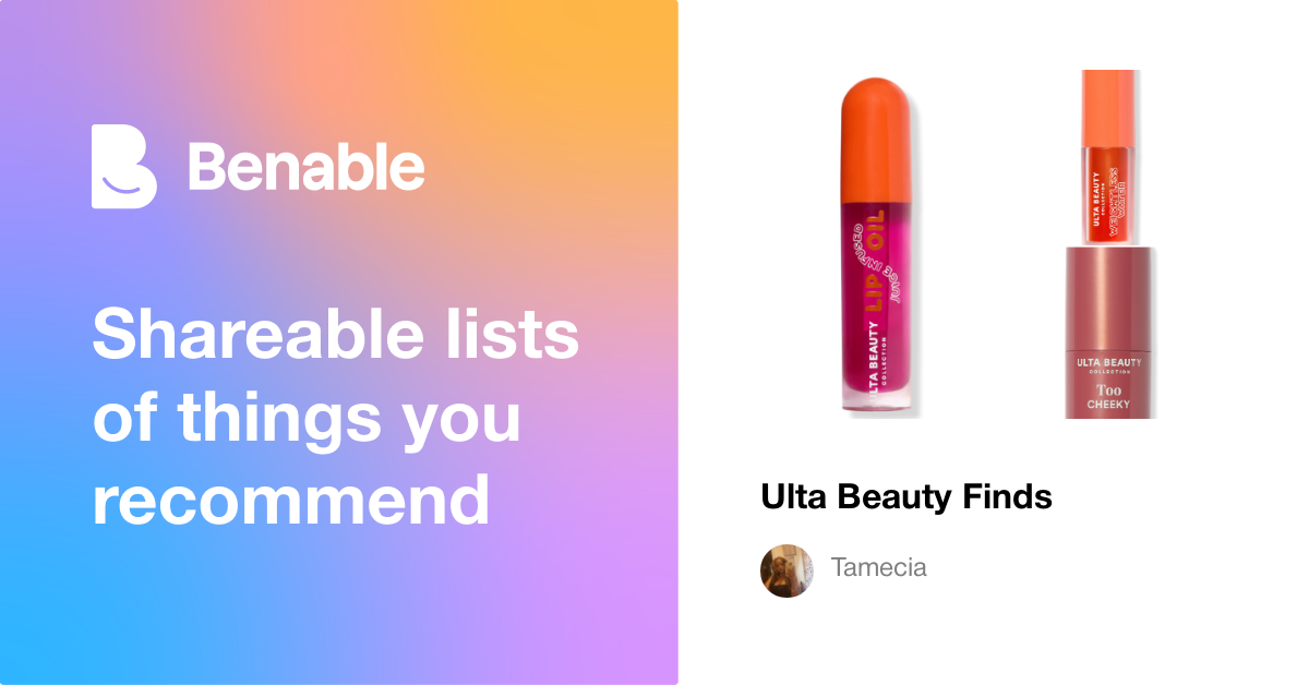 Ulta Beauty Finds 🔥 ️