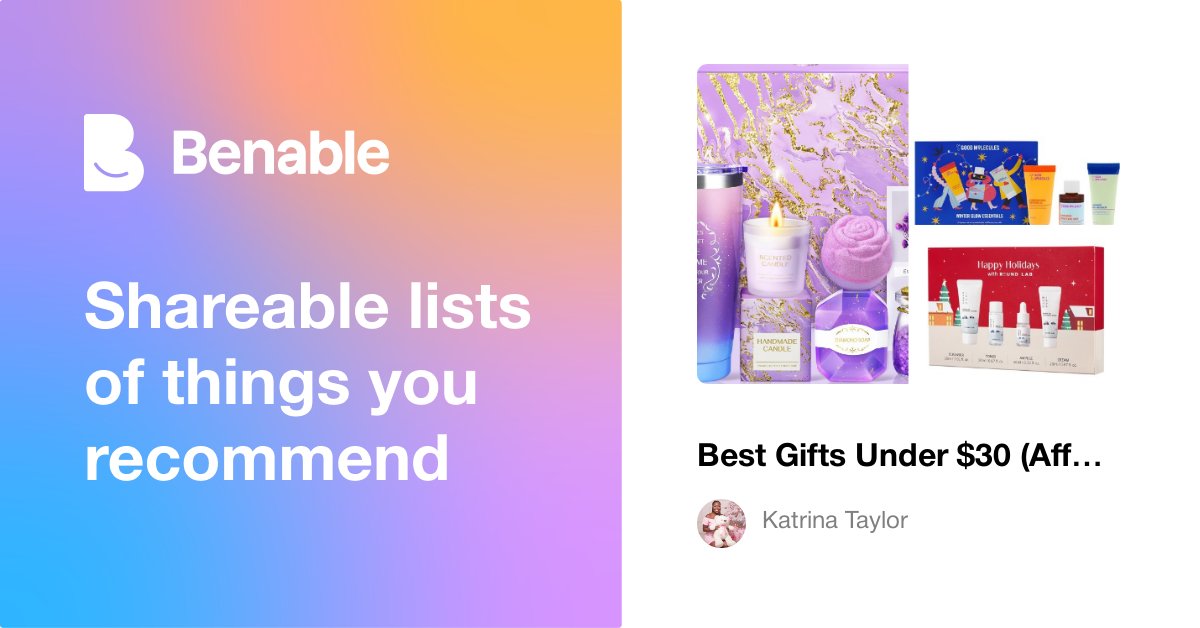 Best Gifts Under $30 (Affordable & Thoughtful Ideas for Everyone) Top ...