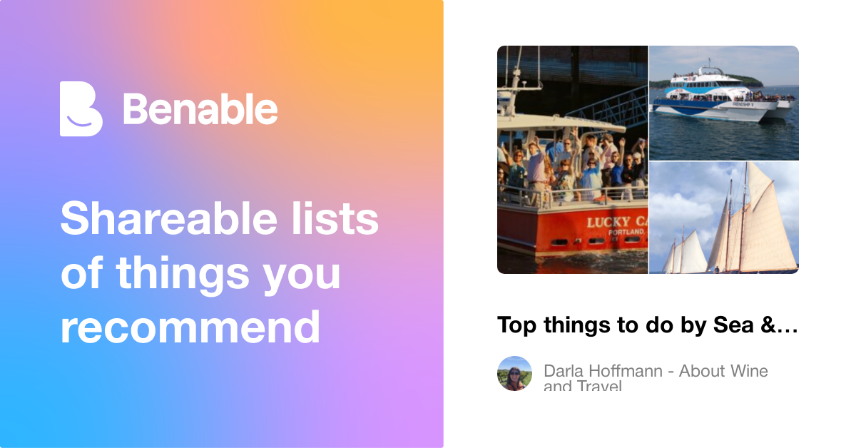 Top things to do by Sea & by Land in Maine