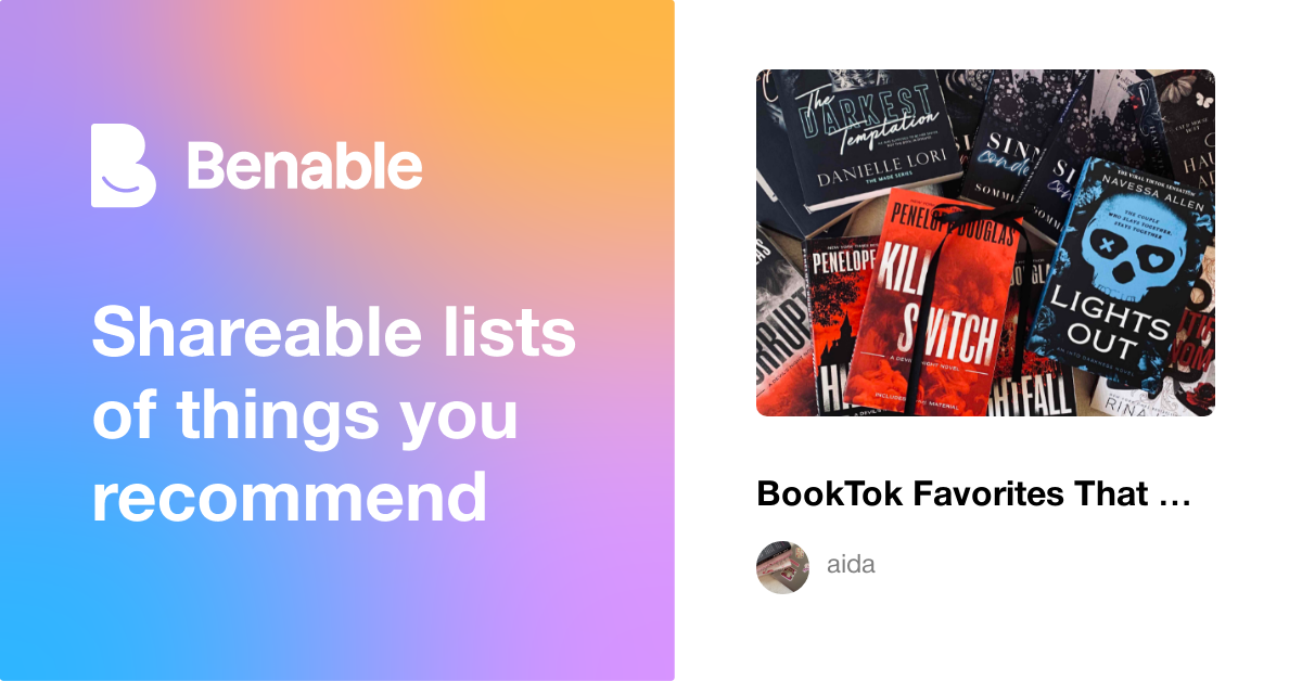 BookTok Favorites That Actually Deserve the Hype 📖 💭🕯️