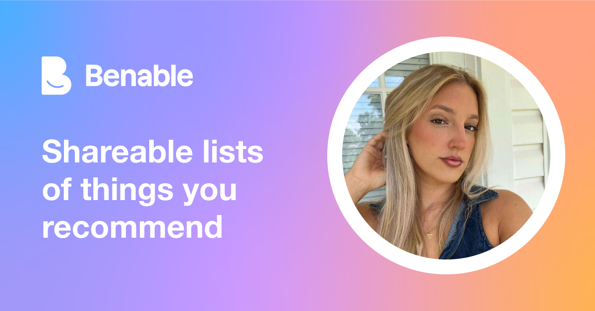 Everything @ainsleya (Ainsley Allen) recommends - Benable