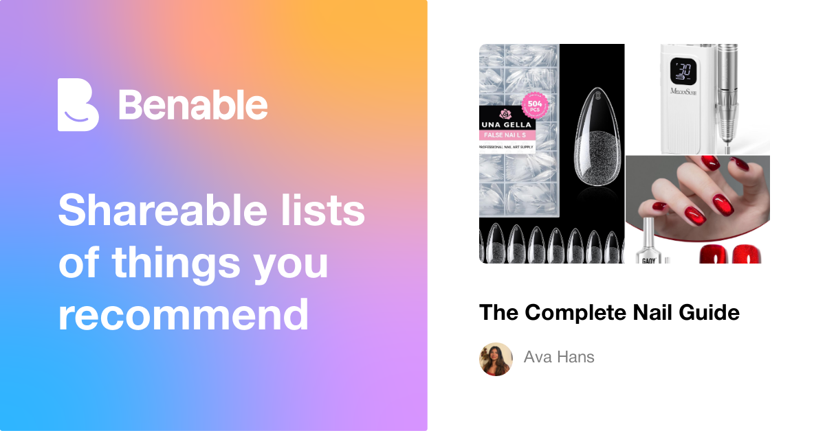 The Complete Nail Guide
