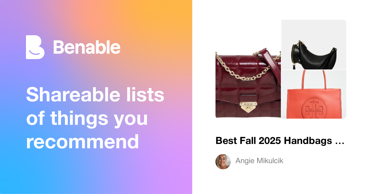 Fall 2025 Luxe Handbags – Purses Worth Swooning Over