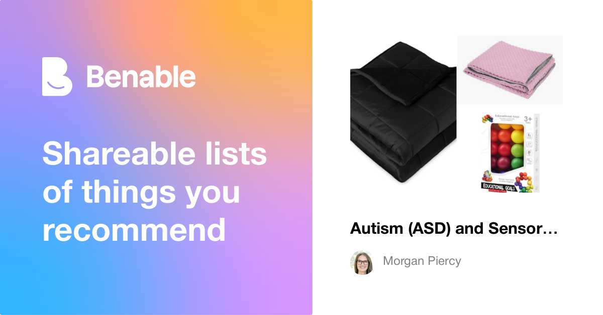 Autism (ASD) and Sensory Processing Support