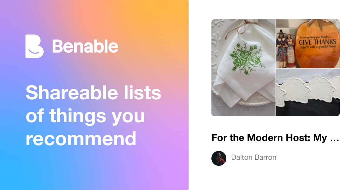 For the Modern Host: My Favorite Finds for a Chic & Cozy Thanksgiving