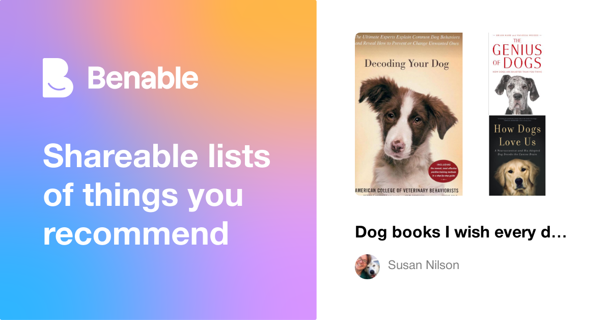 Dog books I wish every dog owner would read