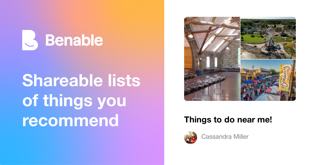 Things to do near me!