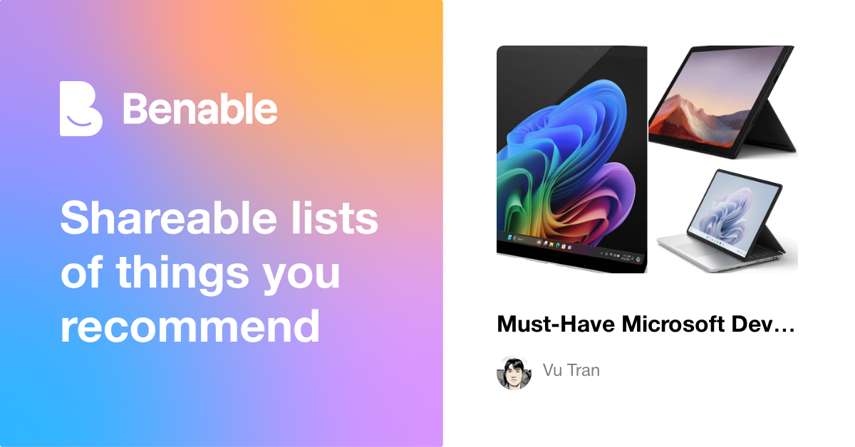 Must-Have Microsoft Devices