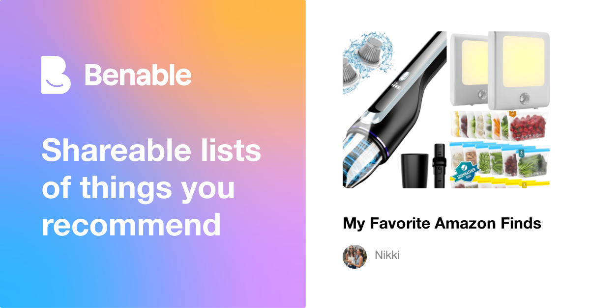 My Favorite Amazon Finds