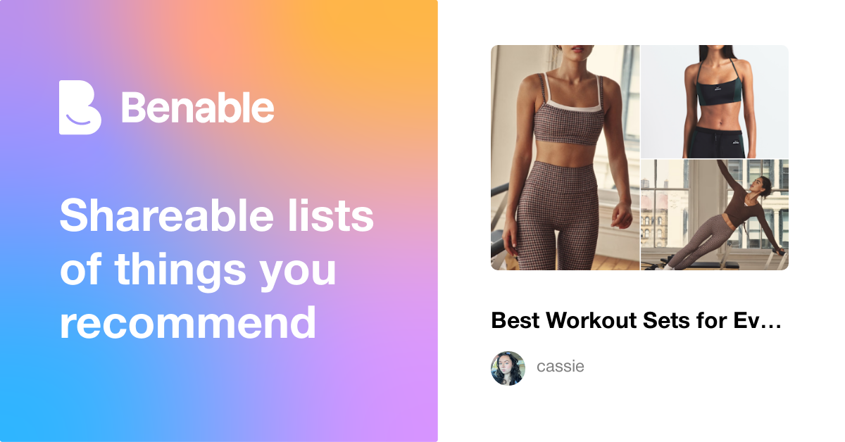 Best Workout Sets for Every Workout Style | Pilates, Gym, Hot Yoga + More🎀