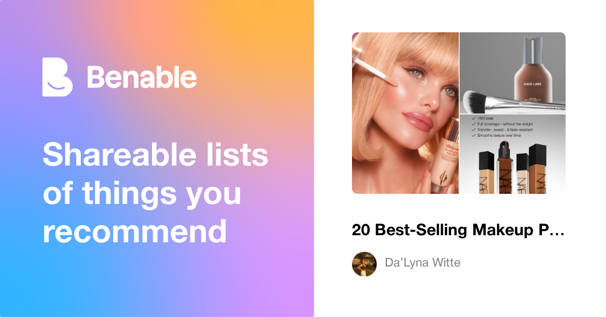 20 Best-Selling Makeup Picks You’ll Actually Use This Fall 🍂