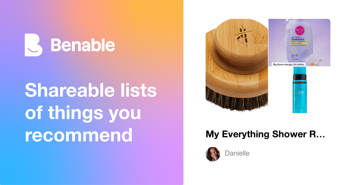 My Everything Shower Routine Must Haves