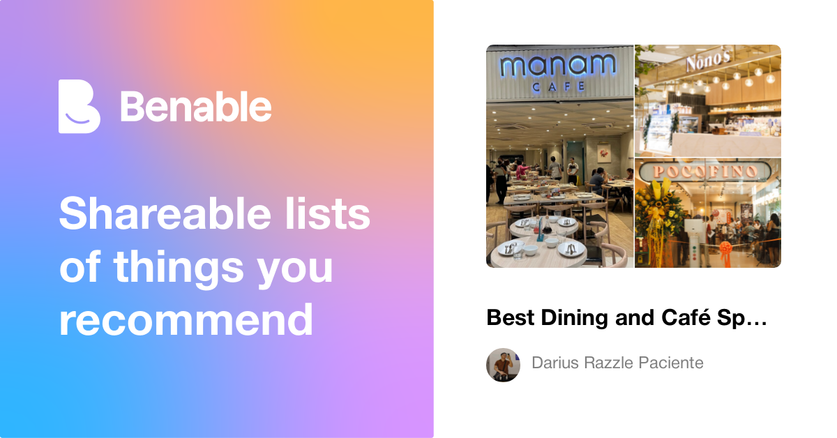 Taste of BGC: Must-Try Dining and Café Spots