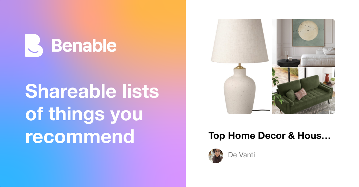 Top Home Decor & Houseware Picks You’ll Love