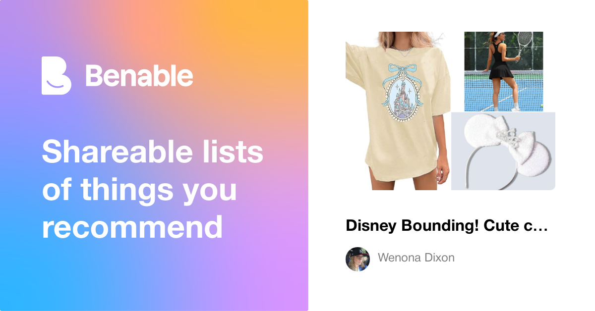 Disney Bounding! Cute character themed comfy outfits.