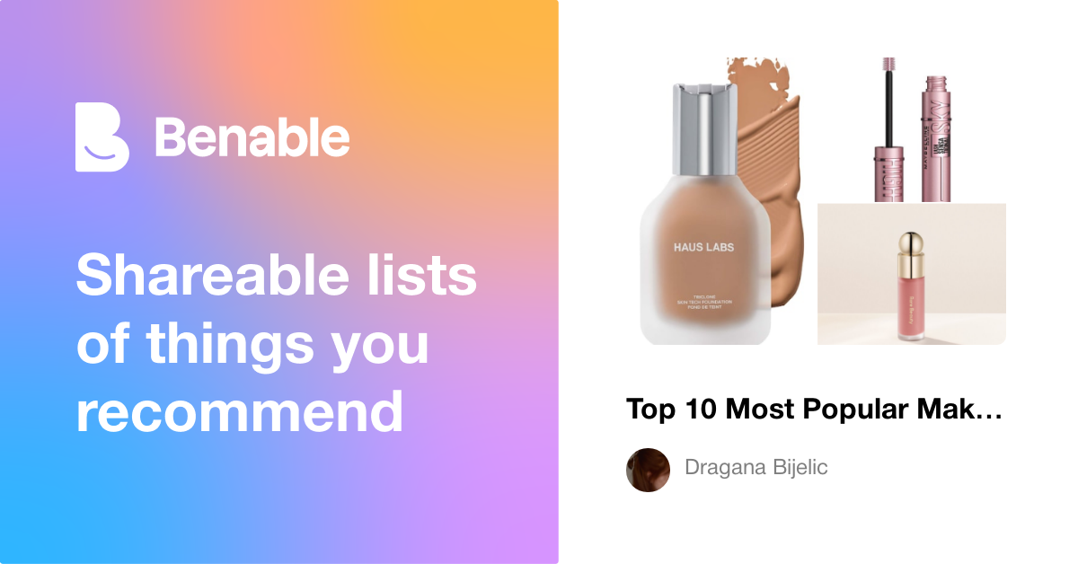 Top 10 Most Popular Makeup Products of 2025