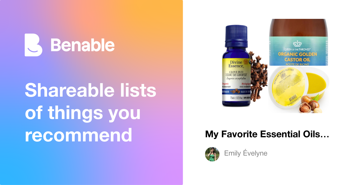 My Favorite Essential Oils—and how to use them