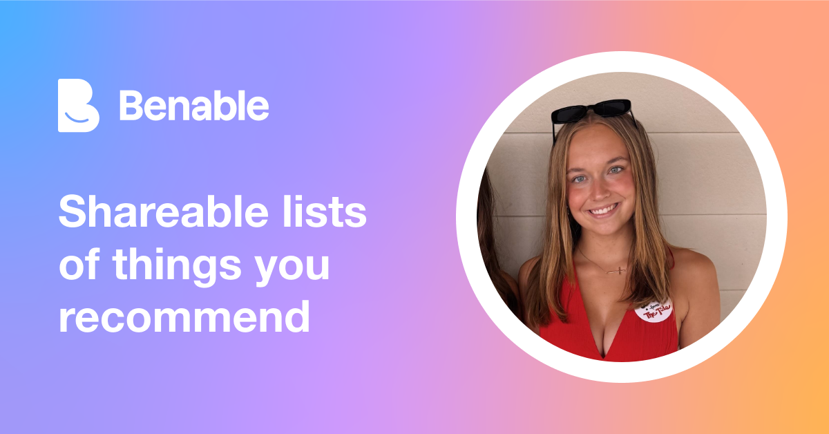 Everything @emma4shore (Emma Shore) recommends - Benable
