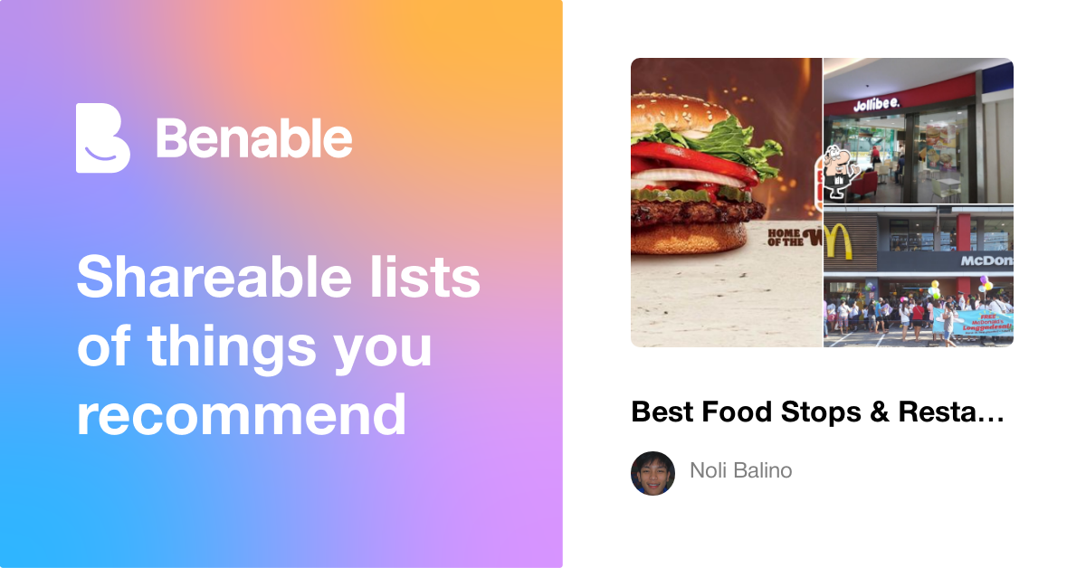 Best Food Stops & Restaurants I Personally Recommend