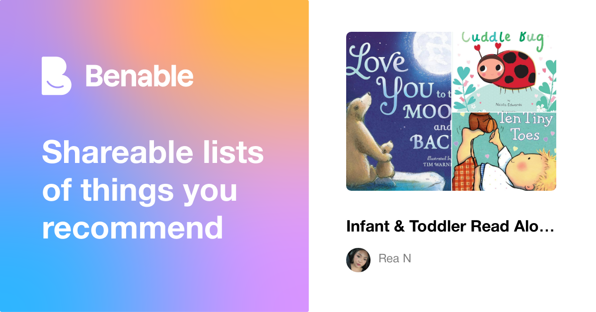 Infant & Toddler Read Aloud Book Faves!