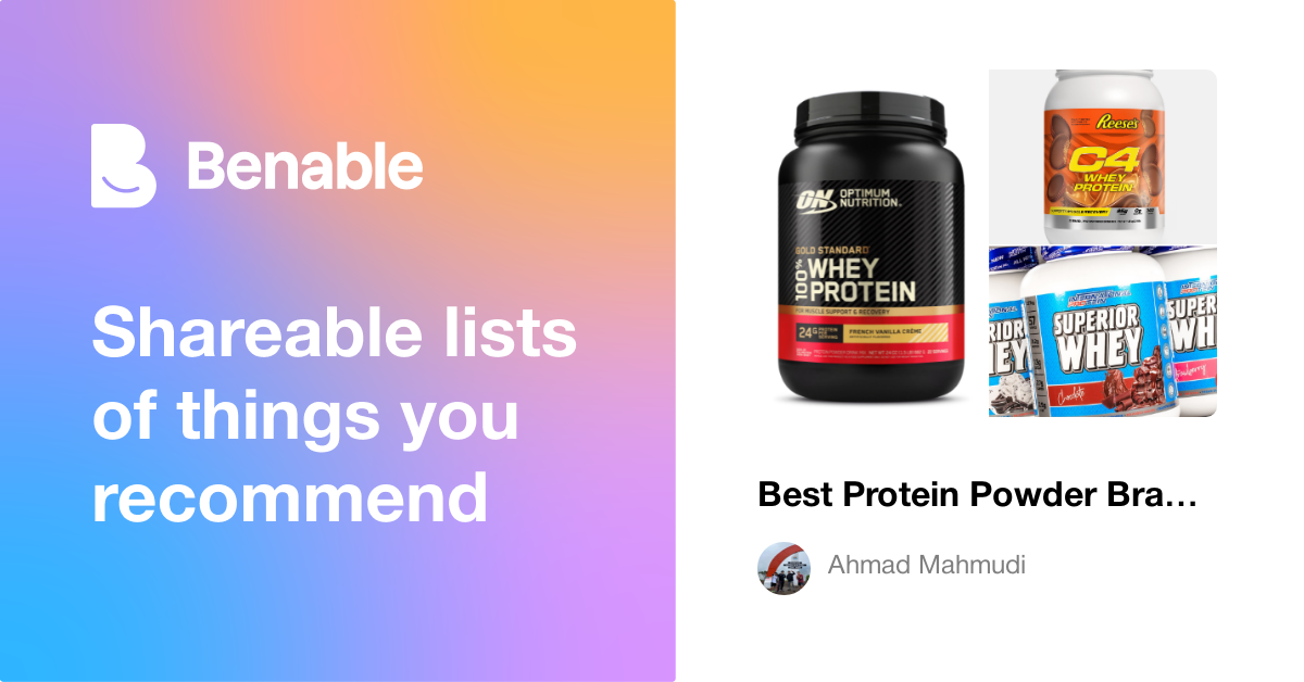 Best Protein Powder Brands for Muscle Growth, Recovery & Daily ...