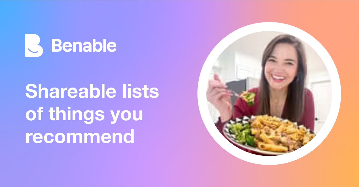 Everything @holleyinthekitchen (Holley Francis) recommends - Benable