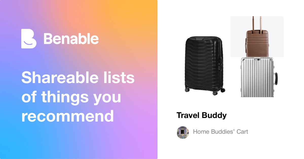 Travel Buddy ️