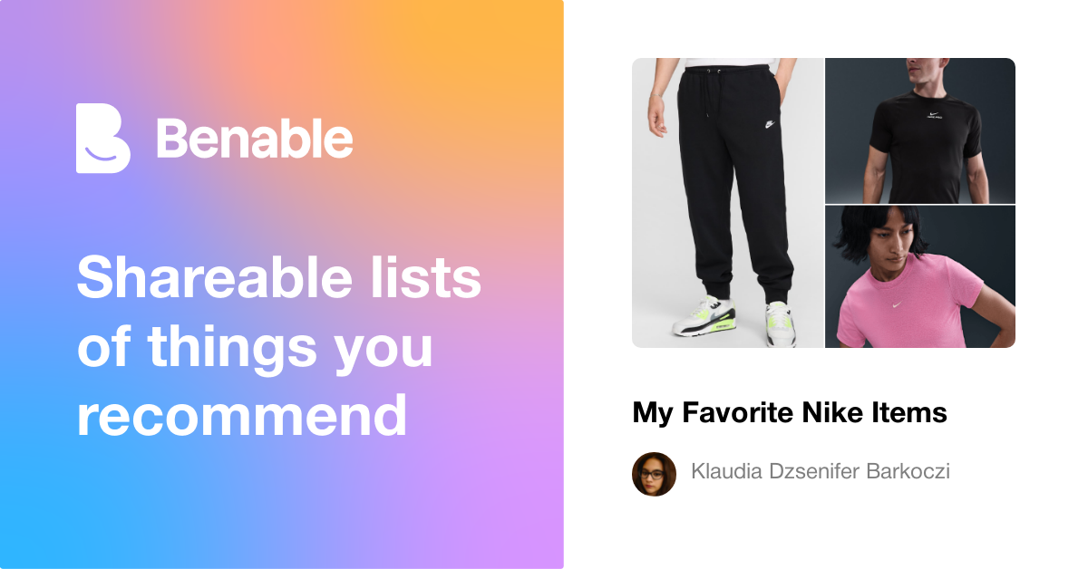 My Favorite Nike Items 👟
